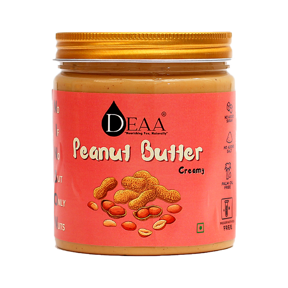 PEANUT BUTTER CREAMY – DEAA Organics