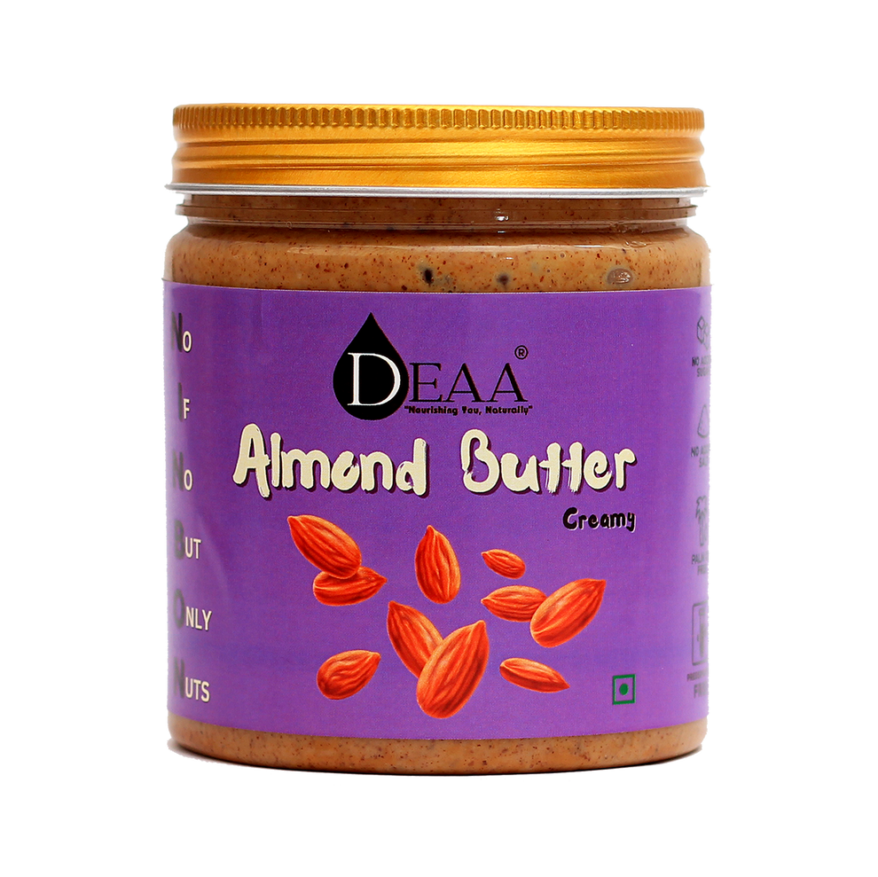 ALMOND BUTTER – DEAA Organics