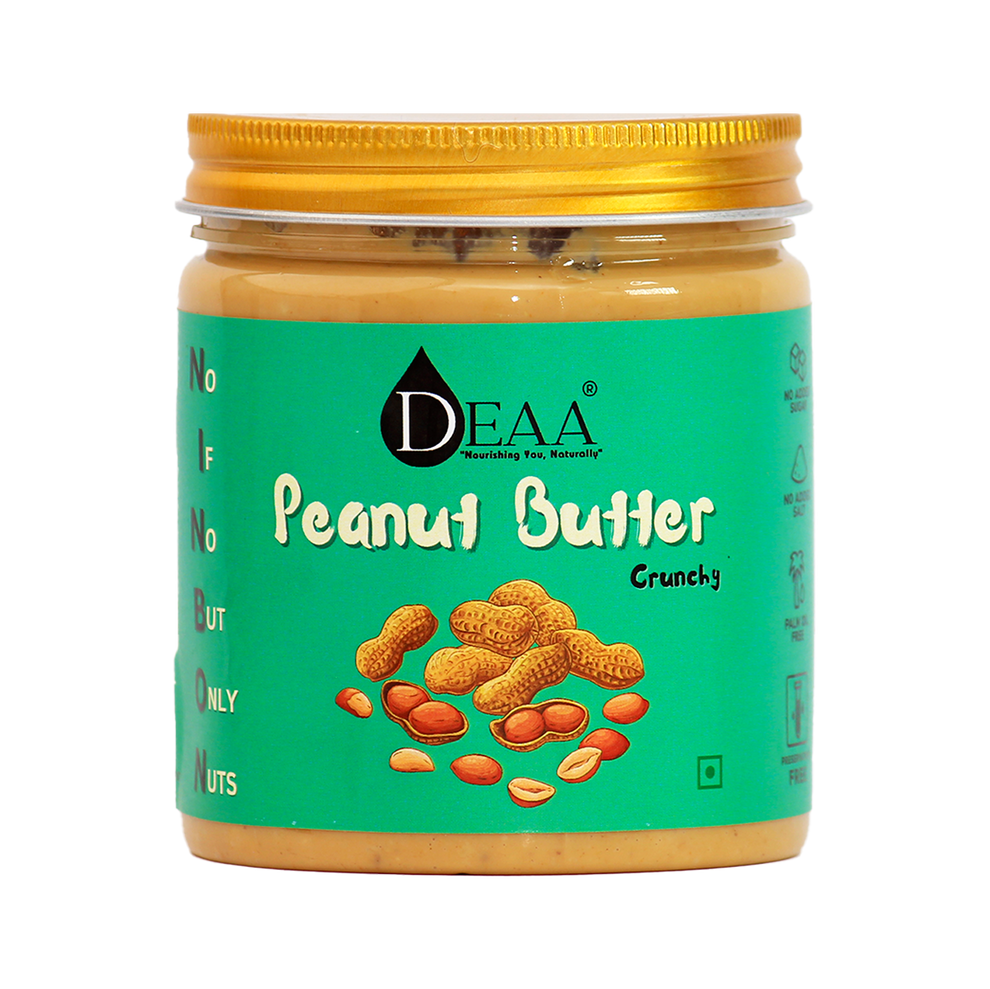 PEANUT BUTTER CRUNCHY – DEAA Organics